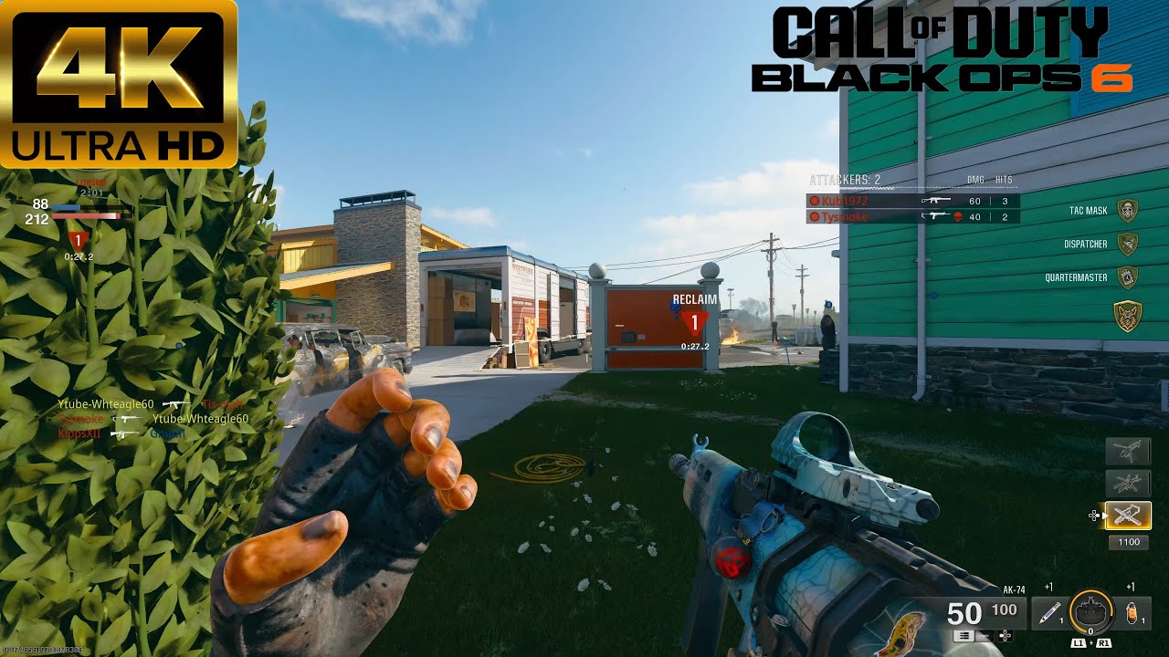 Call of Duty Black Ops 6 4K Multiplayer Gameplay - YouTube