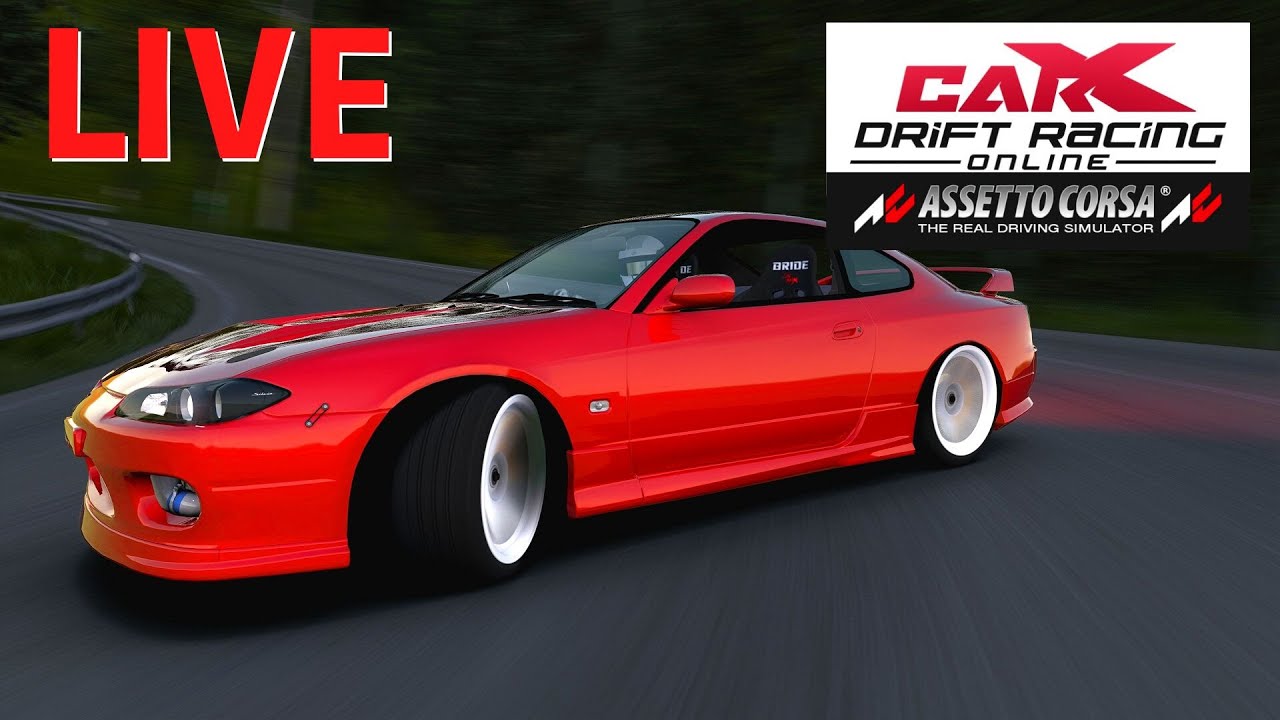 🔴LIVE CARX DRIFT RACING ONLINE X ASSETTO CORSA - Tandem, Touge Drifting ...