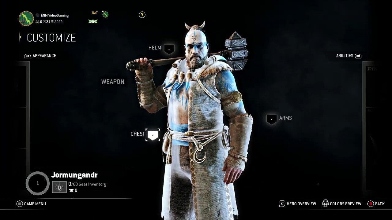 For Honor Year 3 Season 3 Jormungandr Initial Armor Weapon Perk List ...