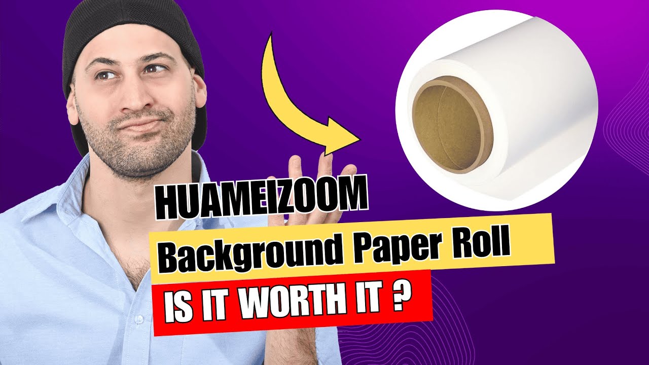 Seamless Photography Background Paper Roll (82''x16' Artic White) - YouTube
