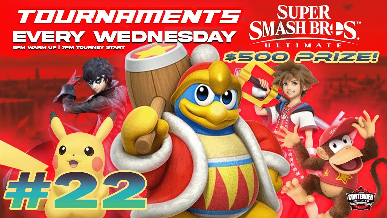 Contender eSports Irvine $500 Super Smash Bros Ultimate Weekly #22 ...