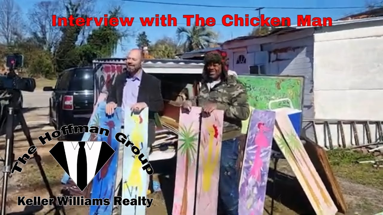 Interview with artist "The Chicken Man" - YouTube