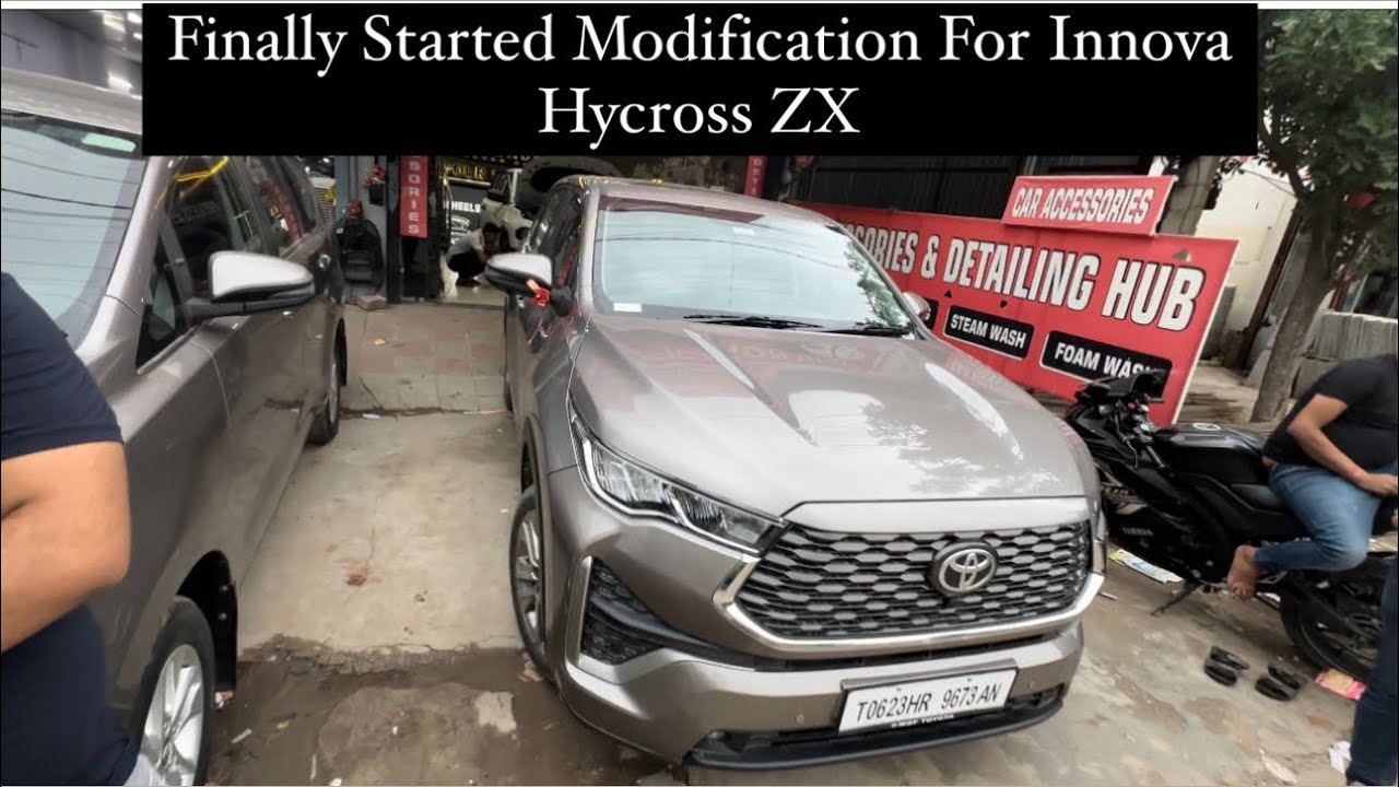 First Innova Hycross ZX To Get Modified. Loudest Siren Till now In ...