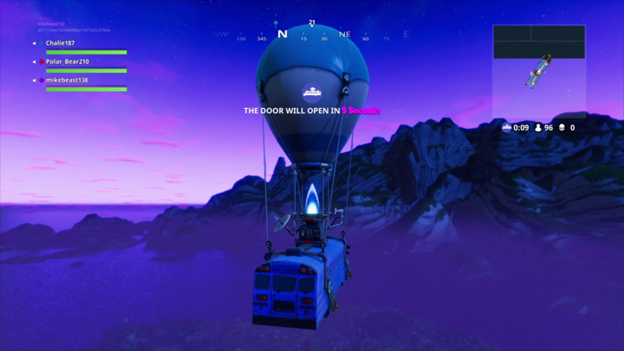 First ever FORTNITE game - YouTube