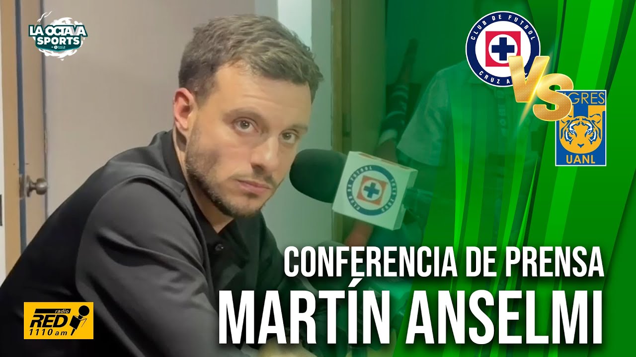 CONFERENCIA DE PRENSA DE MARTÍN ANSELMI | CRUZ AZUL 1-1 TIGRES | LA ...