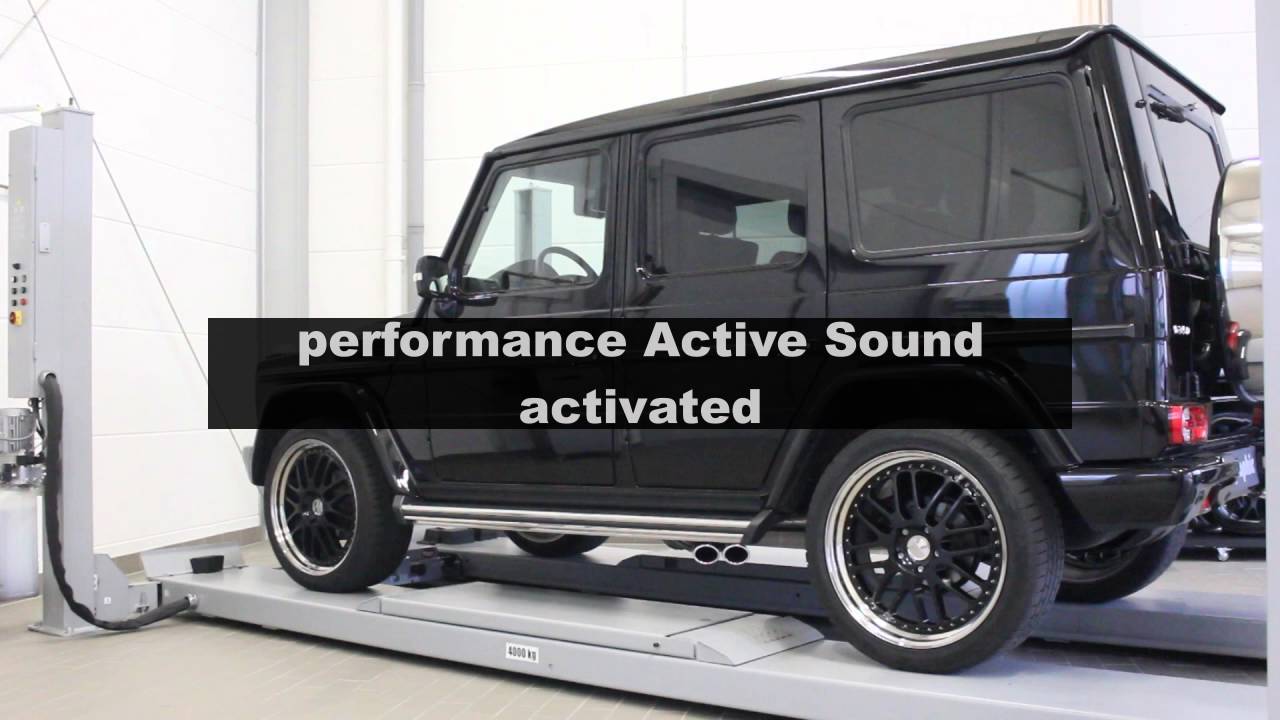 Mercedes-Benz G Class G350CDI G63AMG look performance Active Sound ...