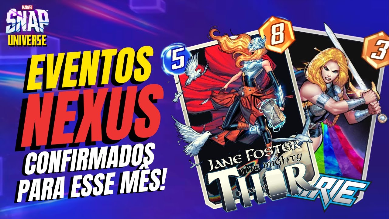 MARVEL SNAP: ANUNCIADOS DOIS EVENTOS NEXUS PARA JULHO! - YouTube