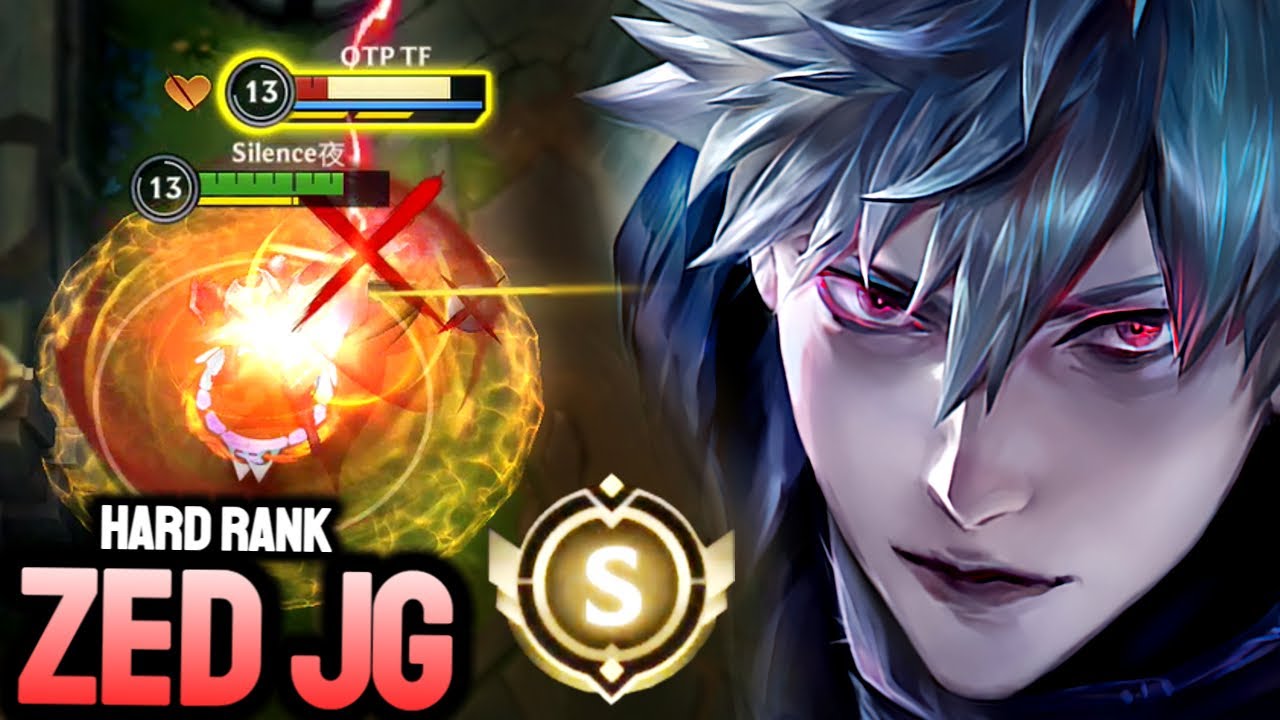 ZED JUNGLE IS WORTH!?! COMEBACK IN HARD RANKED (S RATED) BUILD & RUNES ...