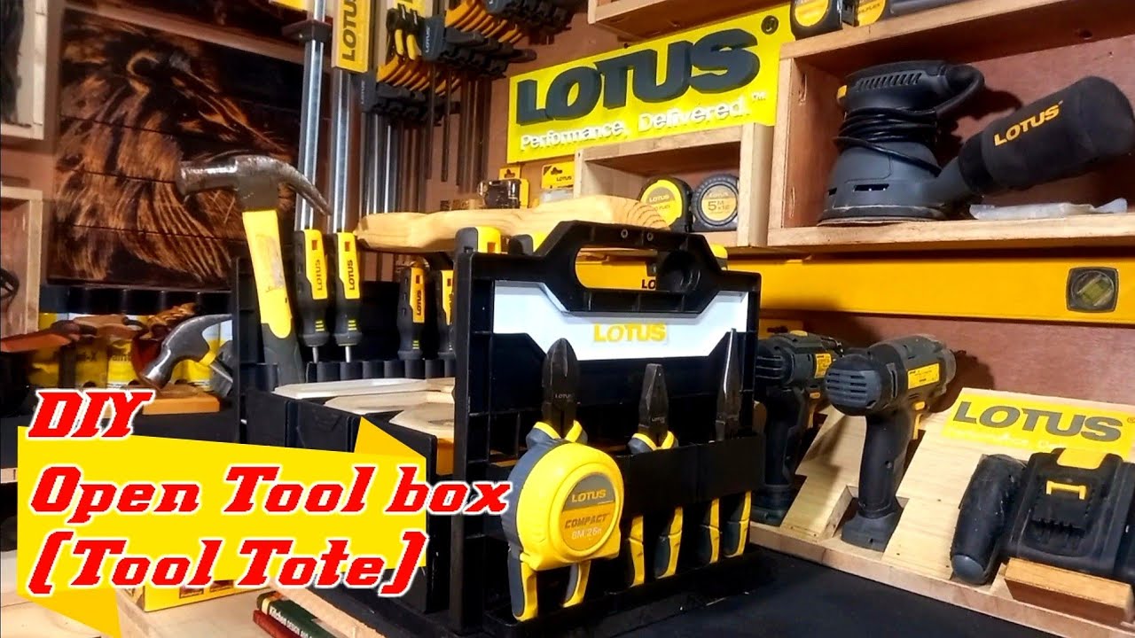 Lotus X-Connect Parts to DIY TOOL BOX - YouTube