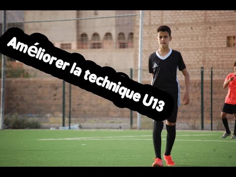 Exercice d'entrainement pour améliorer la technique U13 - YouTube