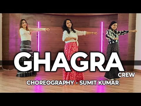 Song- Ghagra | Crew| Kareena K| Kriti S| Tabu|Bharg| Romy| Dance video ...