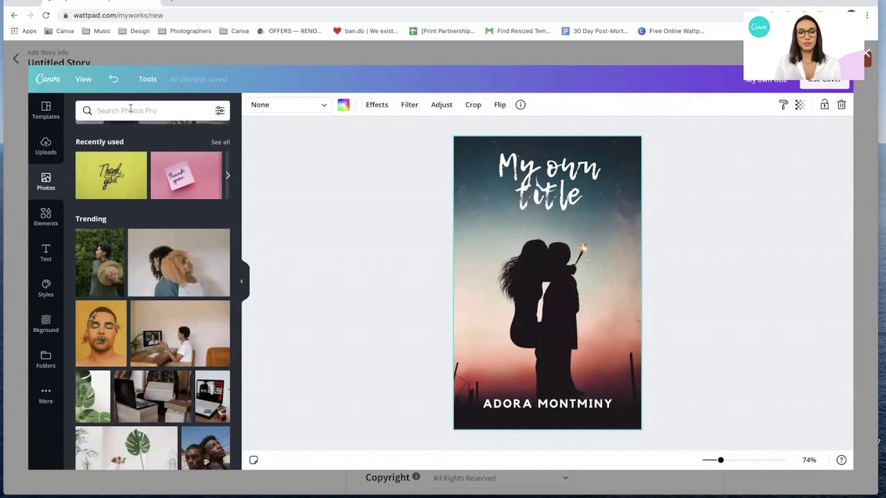 Canva x Wattpad Design Week: Covers 101 - YouTube