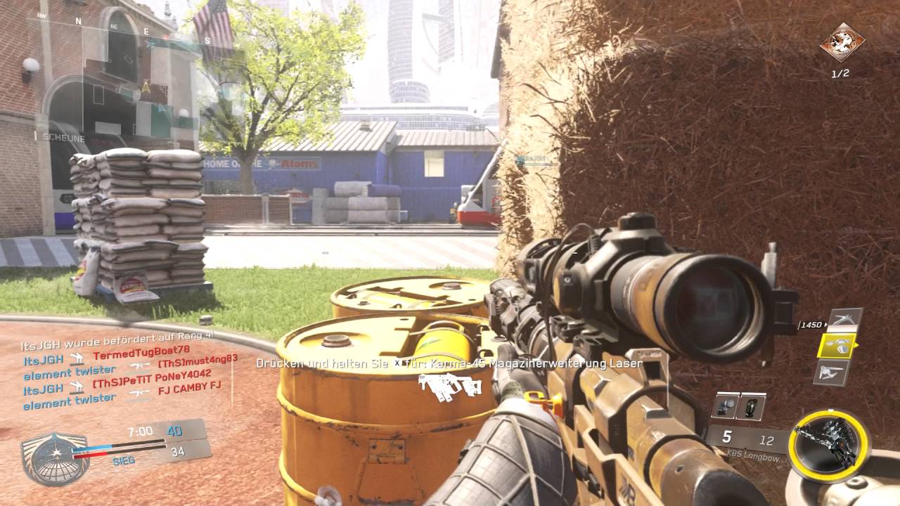 Call of Duty IW - Beta: Gameplay on Throwback - YouTube