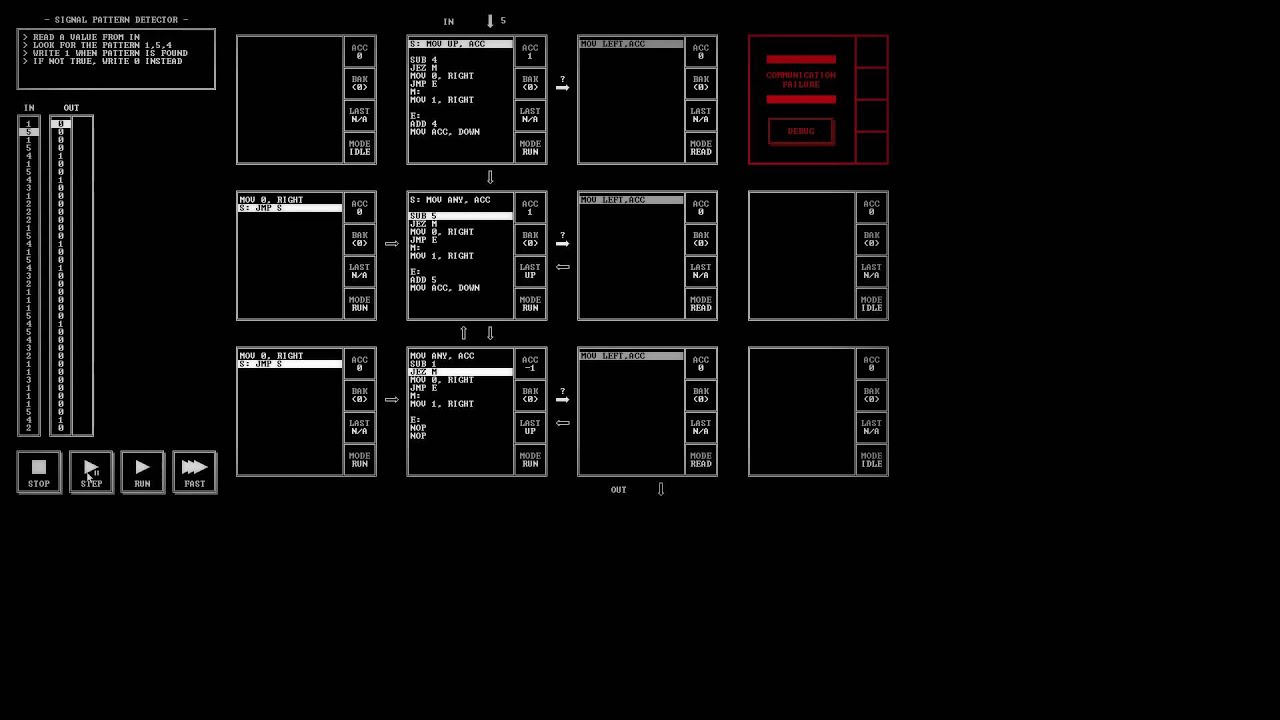 TIS-100 Signal Pattern Detector - YouTube