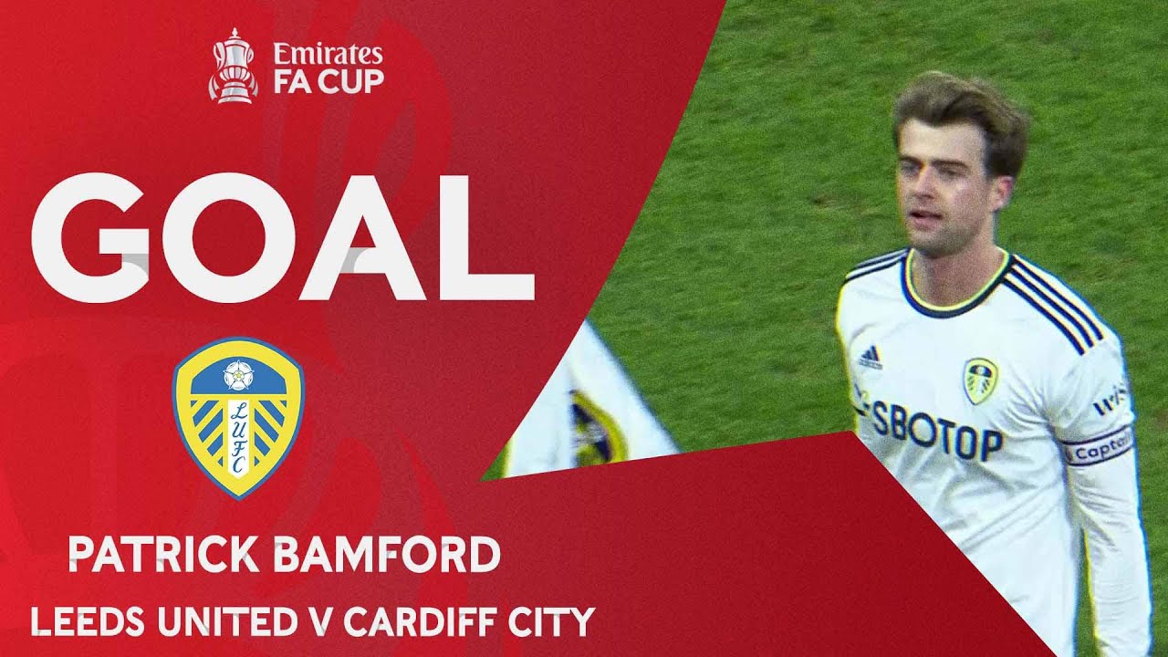 GOAL | Patrick Bamford | Leeds United v Cardiff City | Third Round ...
