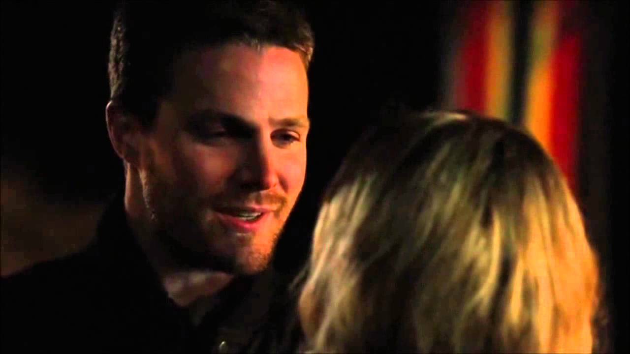 Arrow 3x20 Olicity|| Oliver say good bye to felicity and diggle - YouTube