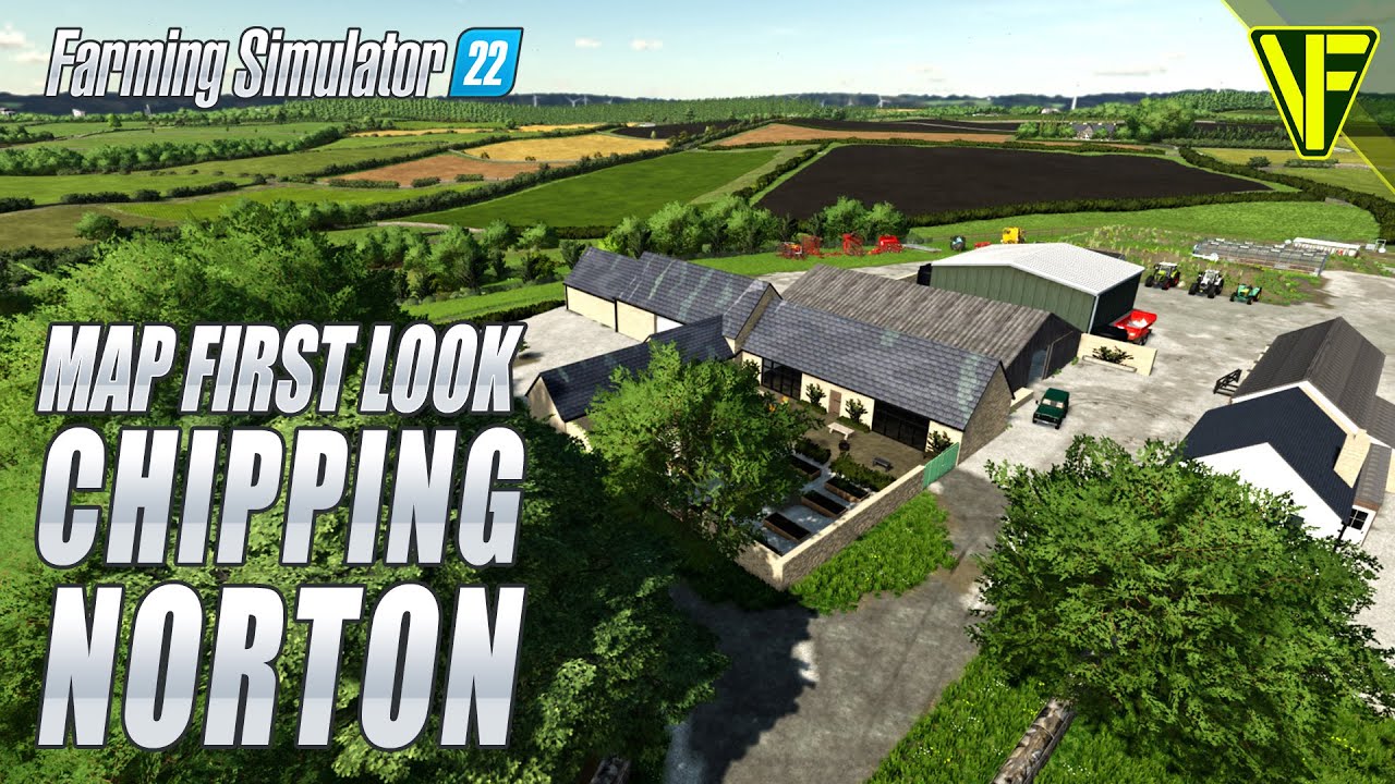 Play On Clarkson's Farm! | Chipping Norton FS22 Map 1st Look - YouTube