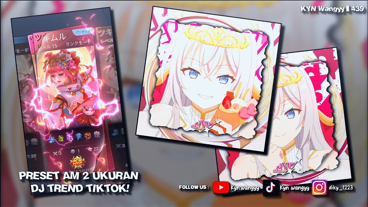 PRESET AM 🧃 // XML & 5MB || 2 UKURAN || DJ BILANG PA MAMA MANTU X STREO LOVE|| KYN WANGYY - YouTube