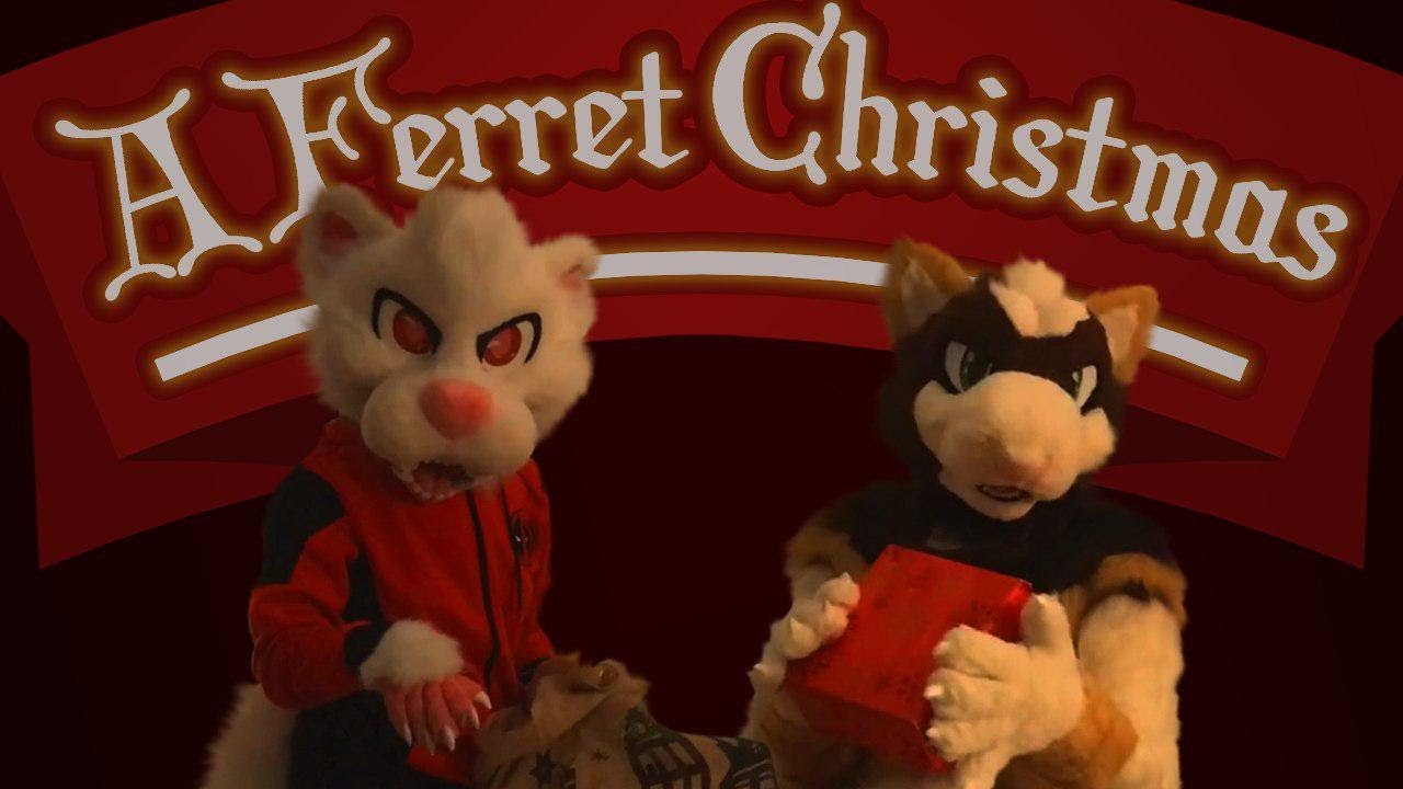 A ferret christmas [featuring Fred the ferret] - YouTube