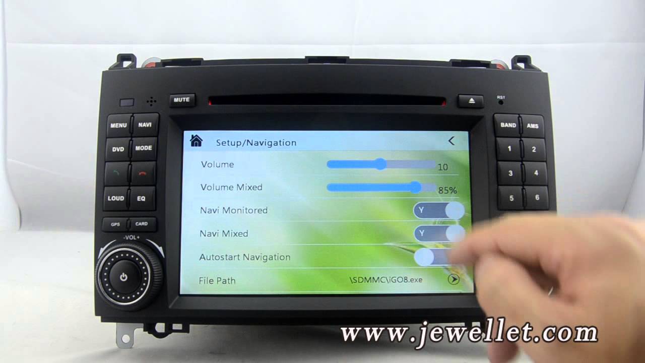 s60 Mercedes Benz B200 W245 Sprinter Vito Viano DVD GPS Navigation ...