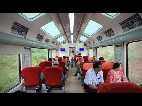 Bangalore to Mangalore via Sakaleshpur on a Vistadome coach - YouTube