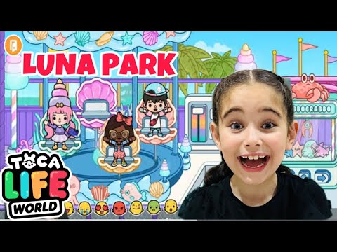 TOCA LİFE WORLD LUNA PARK ALIYORUZ !! BÜTÜN OYUNCAKLARA BİNELİM !!