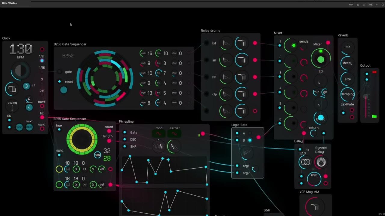 Audulus 4 macOS Preview 1 - YouTube