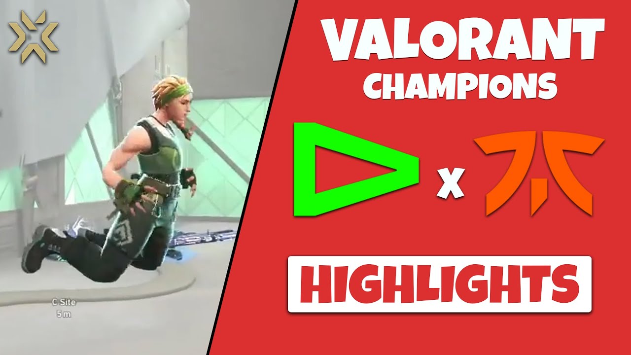 FNATIC OUT!! LOUD vs FNATIC - HIGHLIGHTS | VALORANT CHAMPIONS 2023 ...