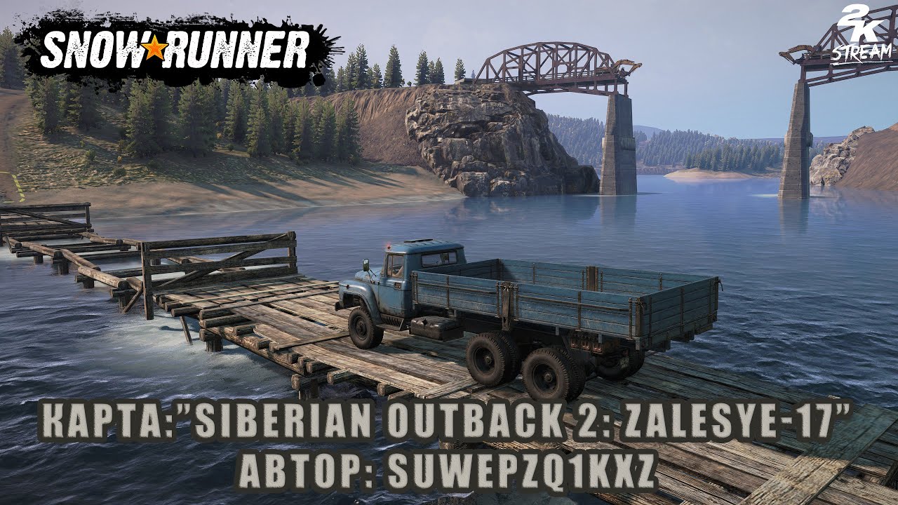 SnowRunner - Карта «Siberian Outback 2: Zalesye-17». Автор ...