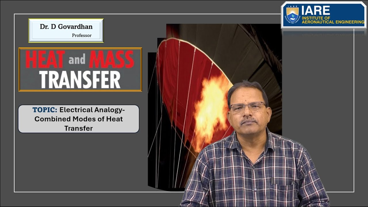 Electrical Analogy Combined Modes of Heat Transfer by Dr. D Govardhan ...
