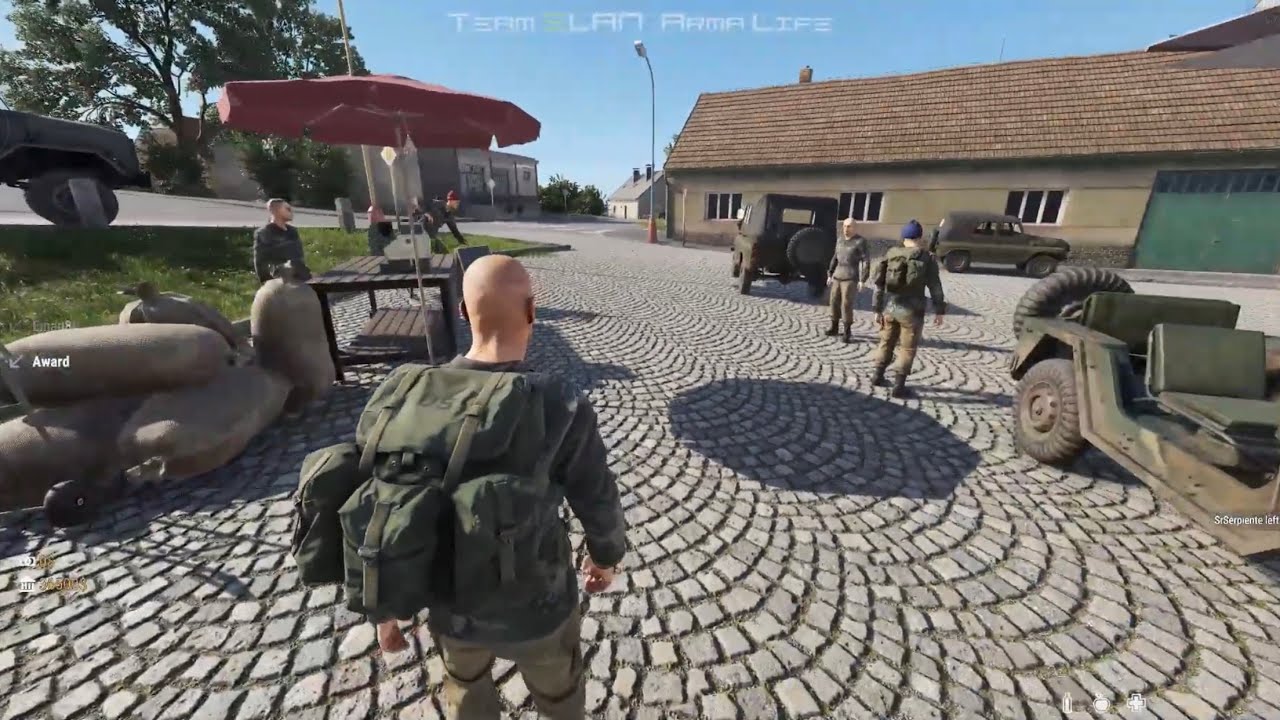 Team ELAN ARMA Life Everon server, first try. - YouTube