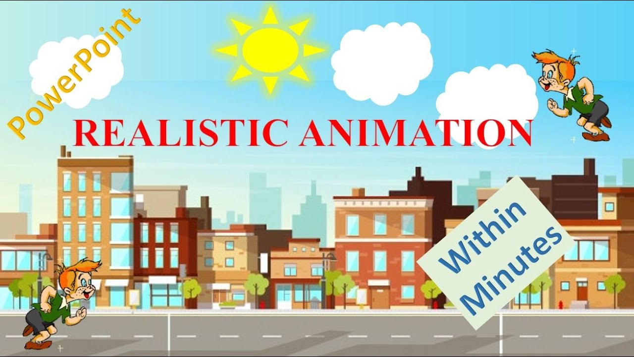 How to create realistic animated walk cycle in PowerPoint[Tutorial ...