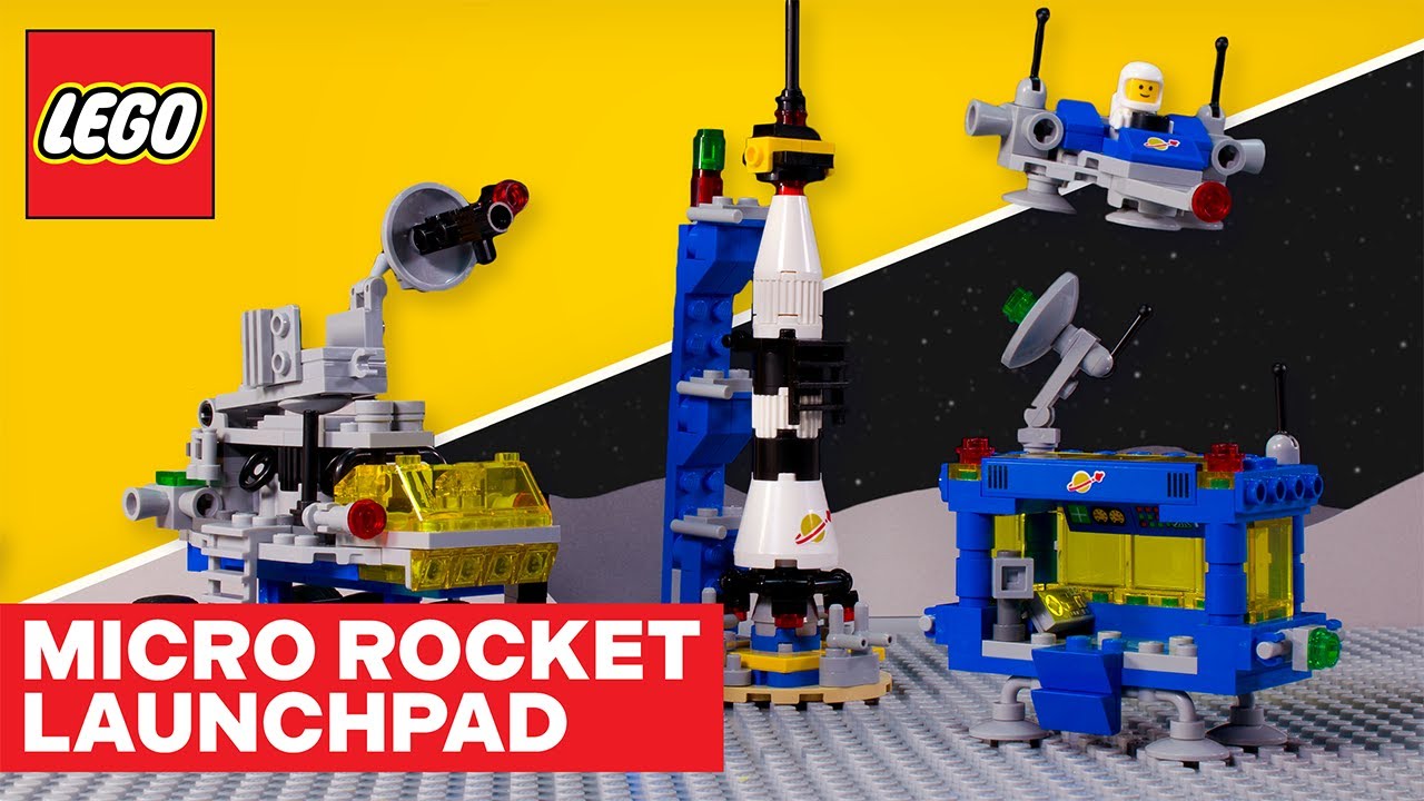 40712 LEGO MICRO ROCKET LAUNCHPAD // Stop Motion Speed Build - YouTube