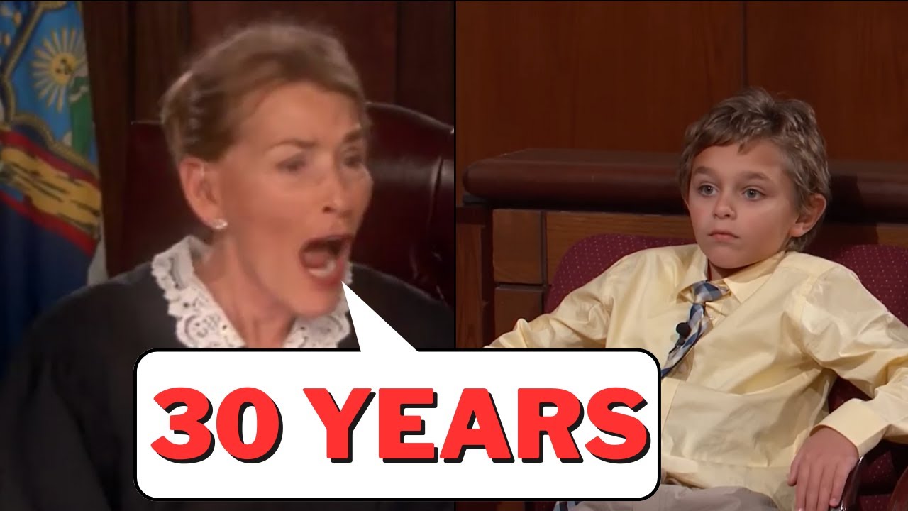 (Funny Edit) Judge Judy SCREAMS at kids in the courtroom - YouTube