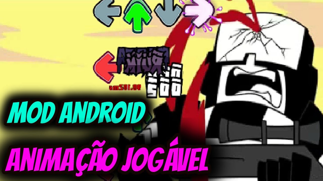 FRIDAY NIGHT FUNKIN MOD ANIMAÇÃO JOGÁVEL ANDROID- STRESS WEEK 7 ...