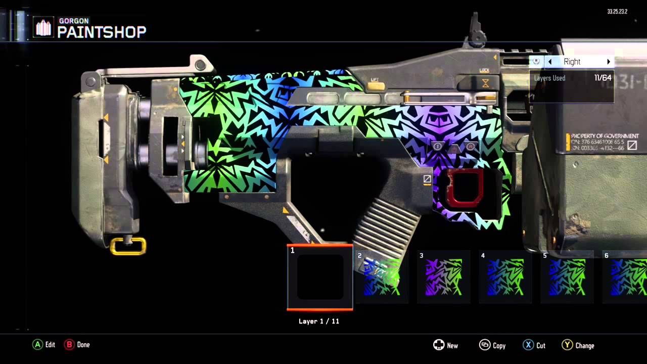 Black ops 3 paint shop: Multi color fade - YouTube