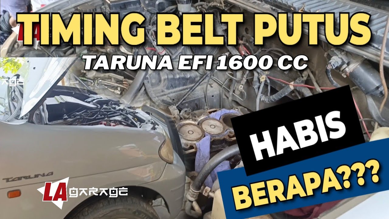 TARUNA EFI PUTUS TIMING BELT - YouTube