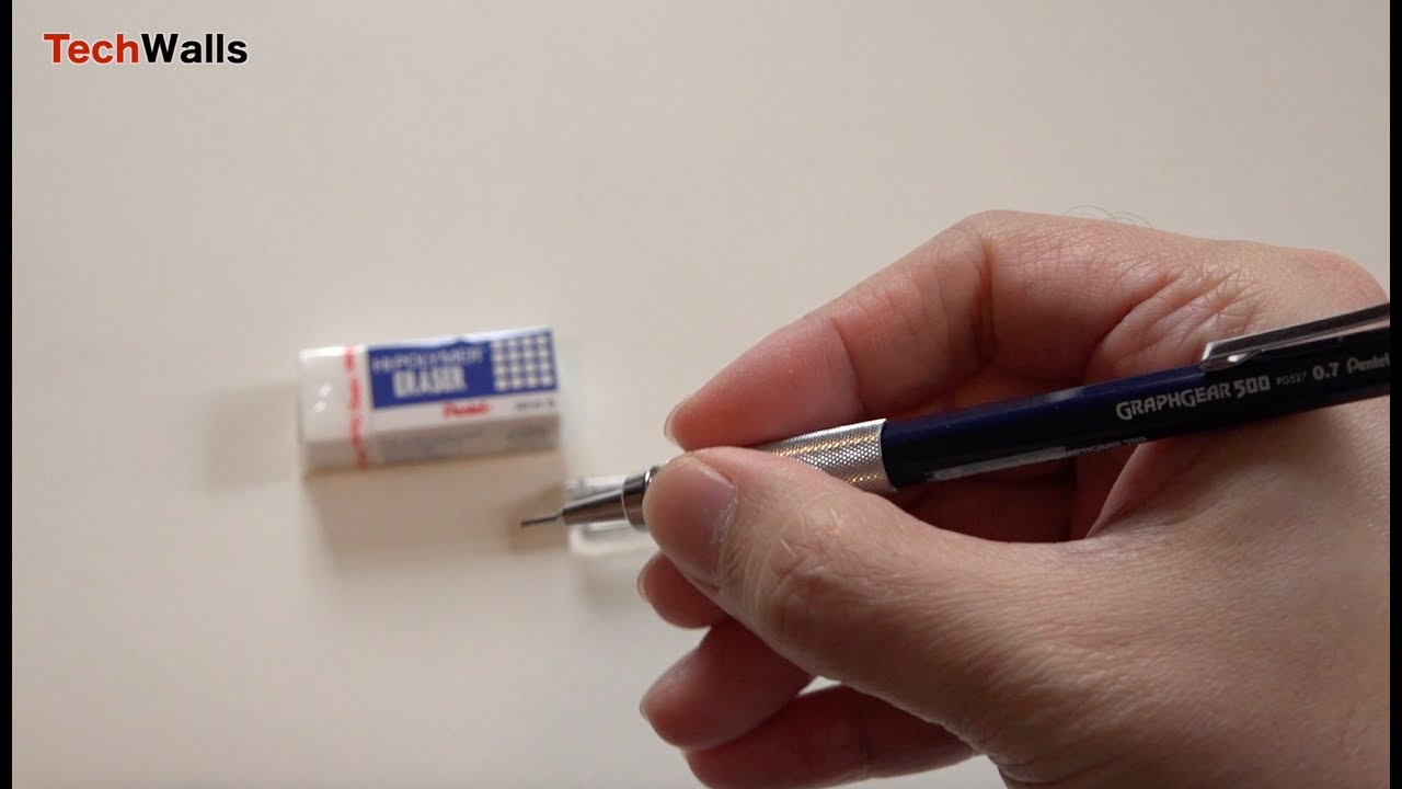 Pentel Graph Gear 500 Automatic Drafting Pencil 0 7mm Unboxing YouTube Pentel Graph Gear 500 Automatic Drafting Pencil 0 7mm Unboxing YouTube