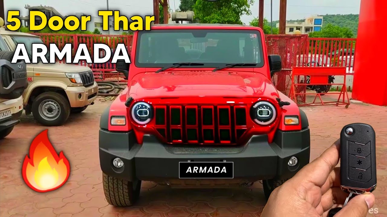 Mahindra 5 Door Thar/ Armada is here | Interior, Exterior, Price ...