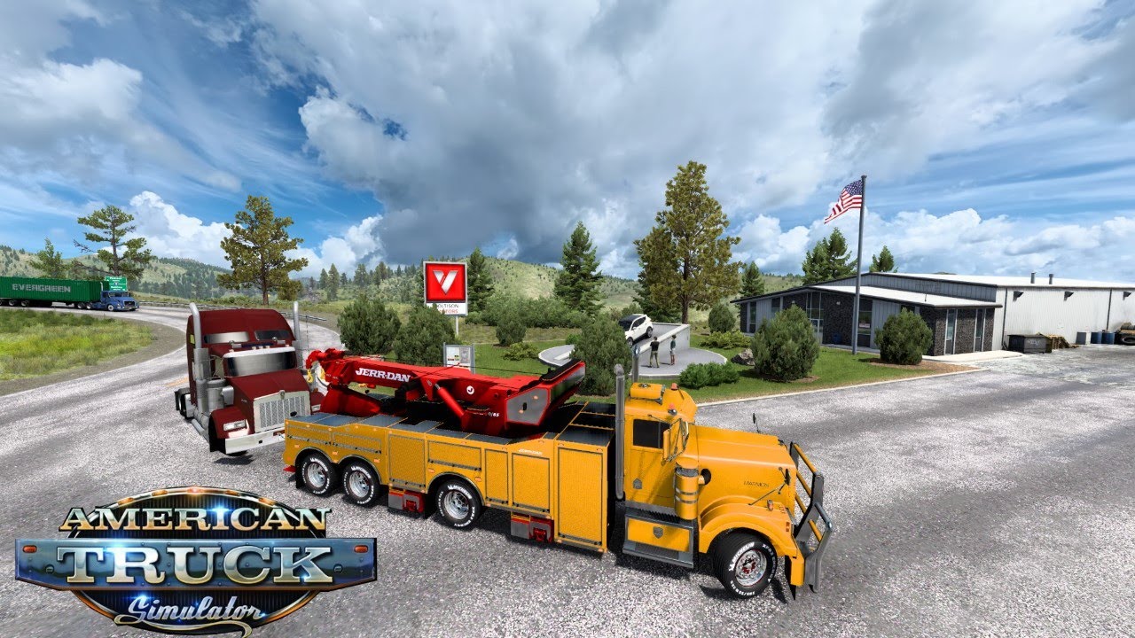 Custom marmon 1.45 ATS \WRECKER LONG 6X4 - YouTube