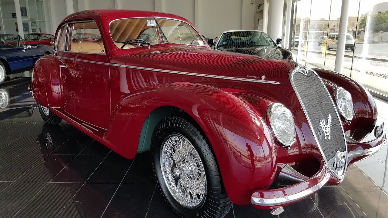 Mussolini's 1939 Alfa Romeo 6C walk around - YouTube