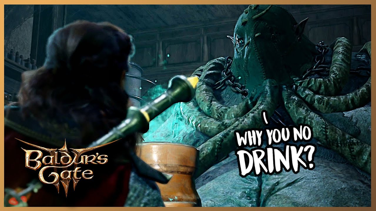 Barfight with Thisobald Thorm - The Waning Moon // BALDUR'S GATE 3 ...