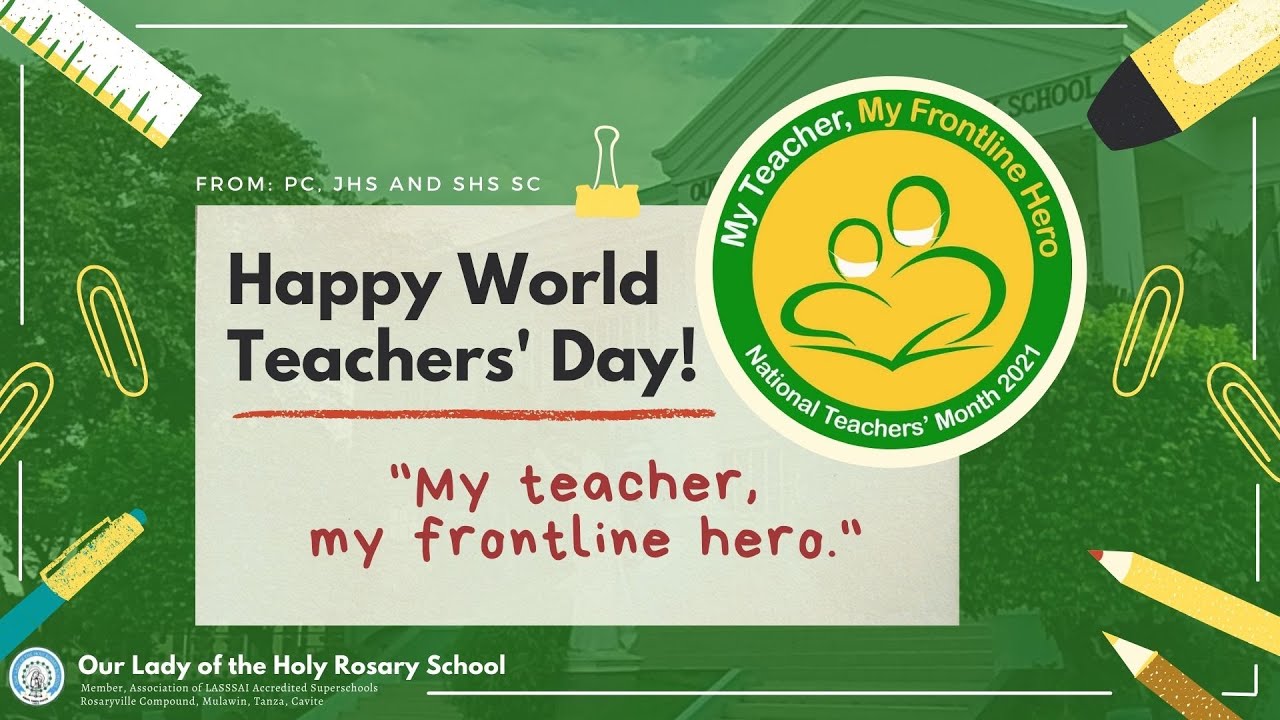 OLHRS World Teachers' Day 2021 (Tribute) - YouTube