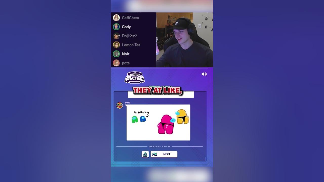 Amongus Wrestling??? | Gartic Phone Discord #shorts - YouTube