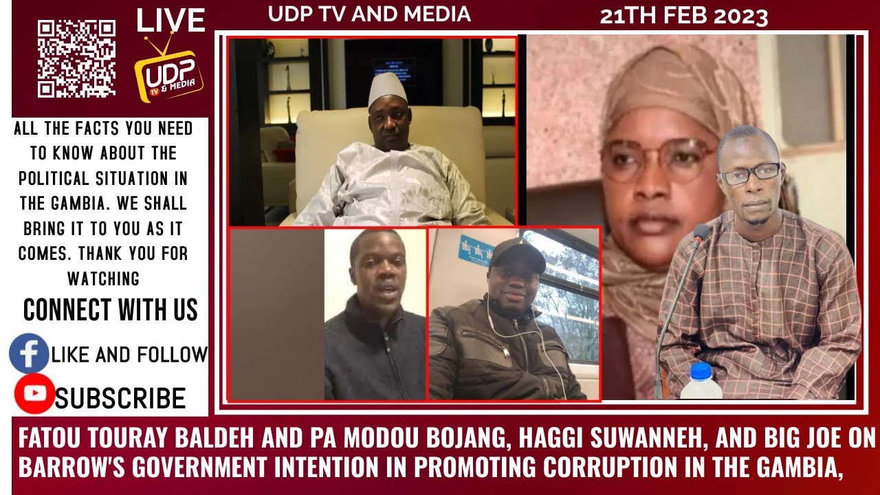 FATOU TOURAY BALDEH AND PA MODOU BOJANG, HAGGI SUWANNEH, AND BIG JOE ON ...