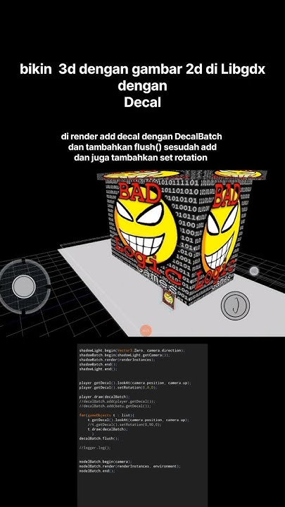 2D ke 3D libgdx - YouTube