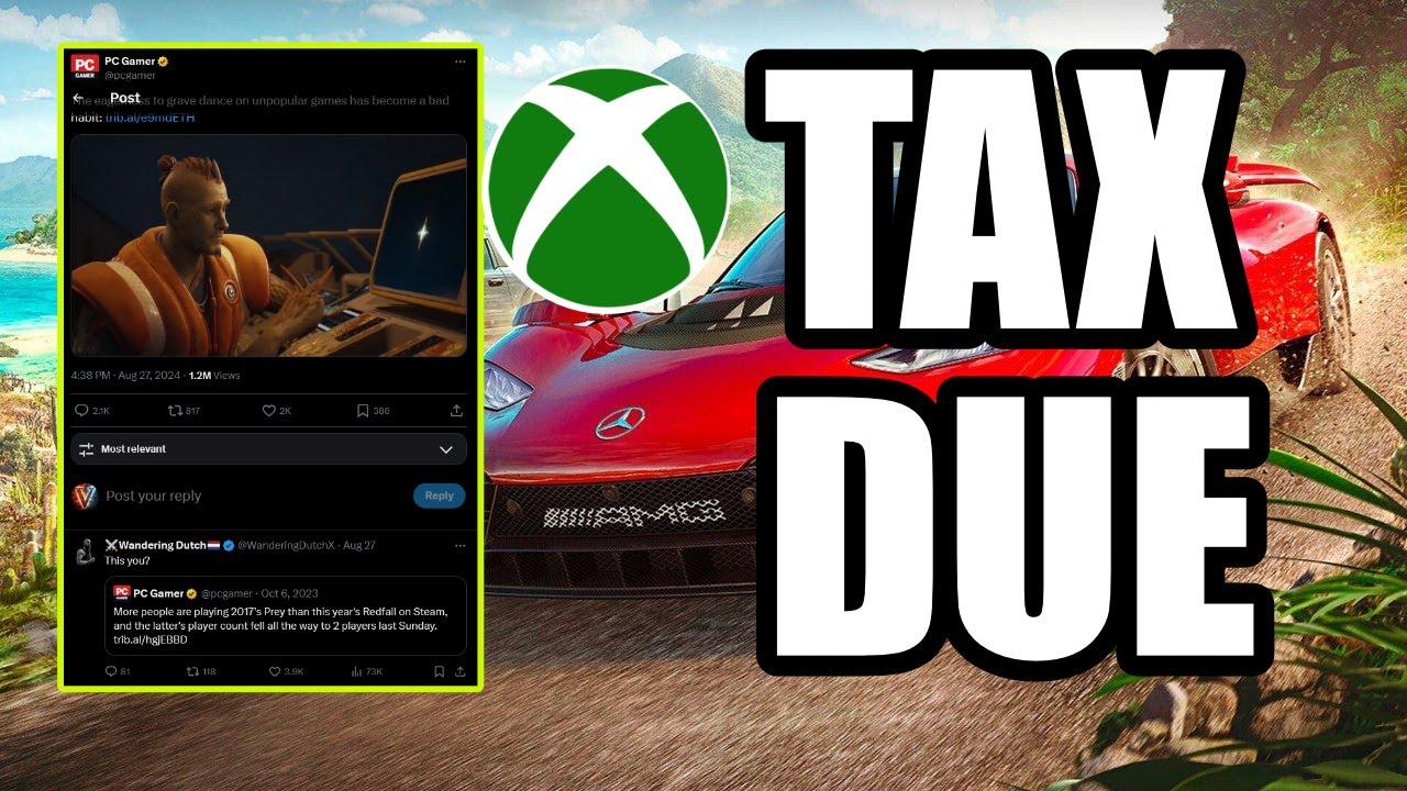 Xbox Tax Continues To Be Unmasked | PC Gamer Is Caught RedHanded - YouTube