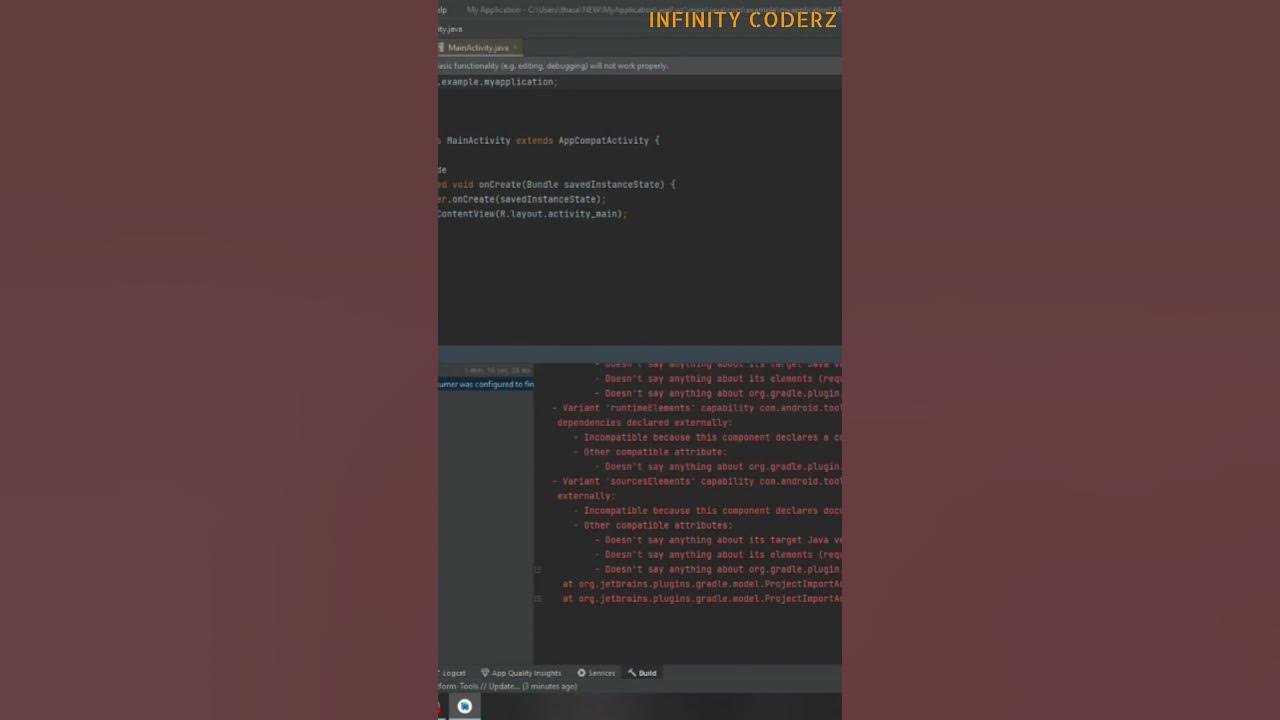 How To Fix The Android Gradle Error In 3 Easy Steps #shorts - YouTube