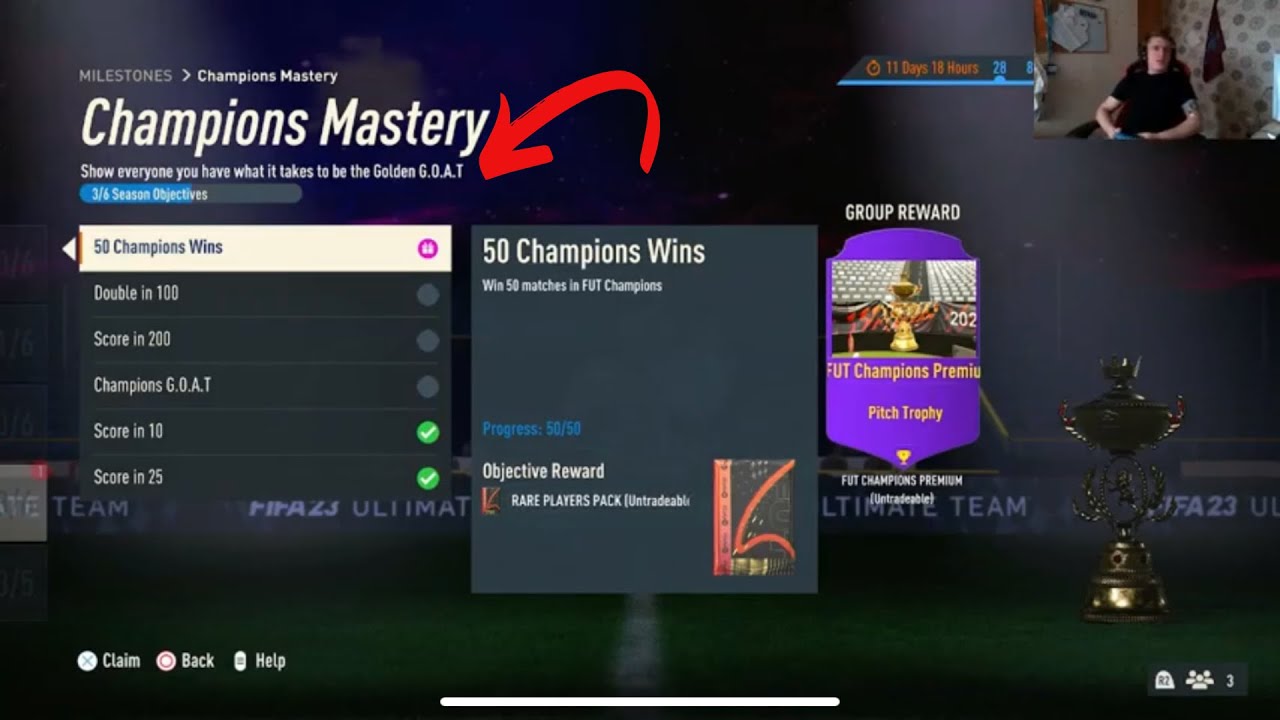 Our 50 Champ Wins Reward Pack Finally!!! - YouTube