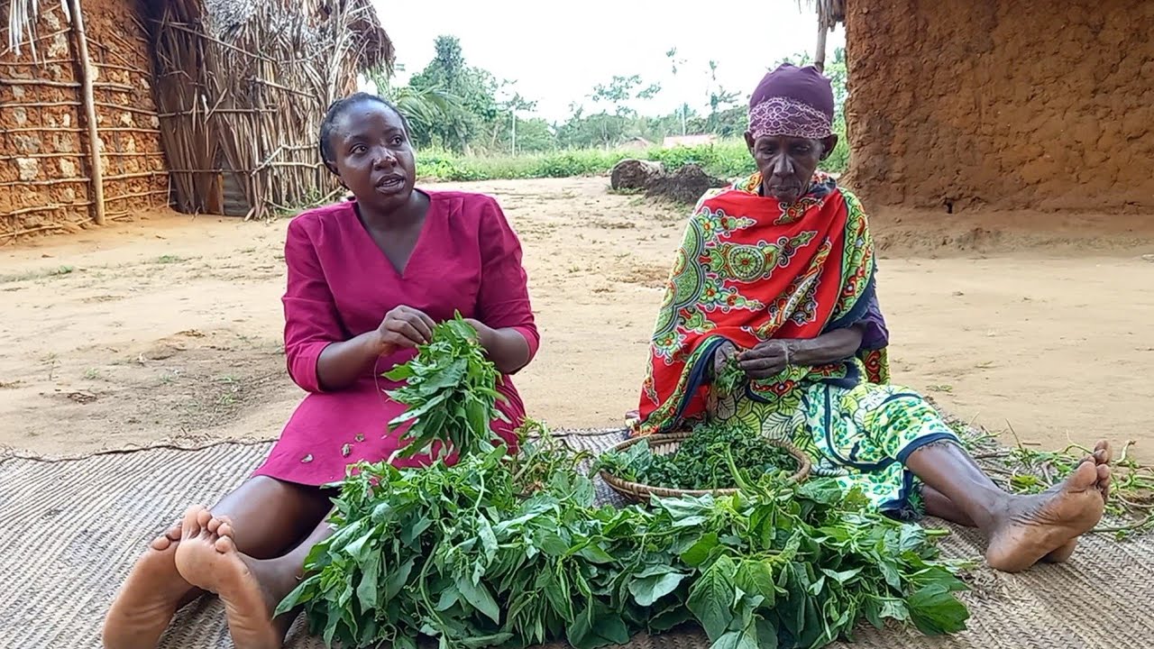 African Village Life//Cooking Most Delicious Village Vegetables - YouTube